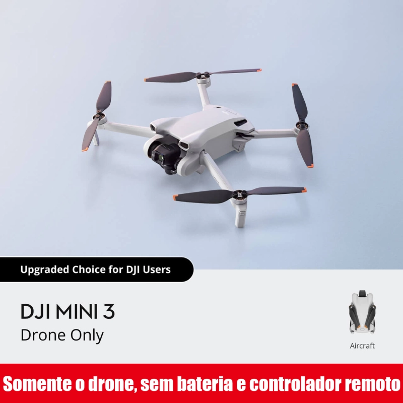 DJI Mini 3 - Drone 38-min Max Flight Time , 4K HDR Video
