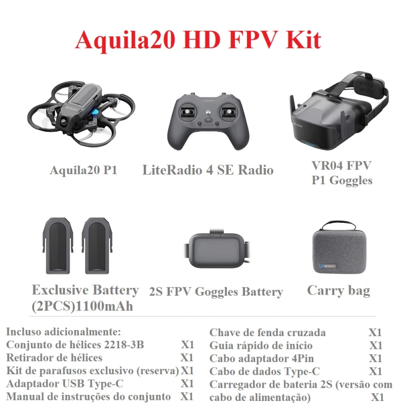 BETA FPV Aquila20 HD FPV Kit,Novo produto