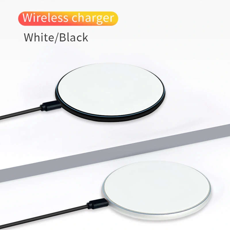 10W Fast Wireless Charging Pad with LED Indicator