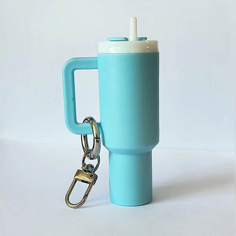 China Mini Shoot Stanley-shape Keychains with 12 Colors