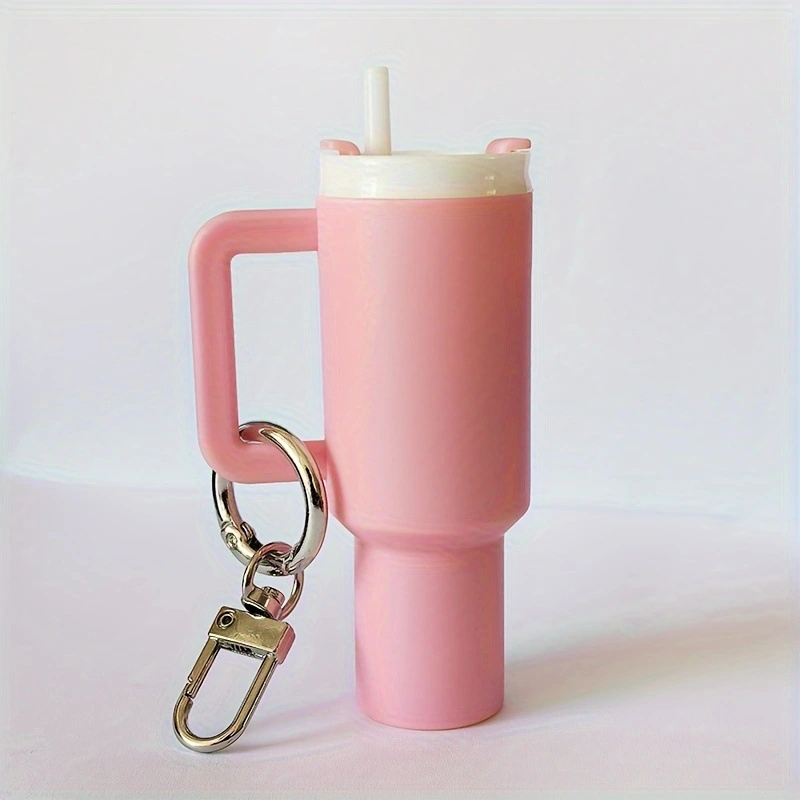China Mini Shoot Stanley-shape Keychains with 12 Colors