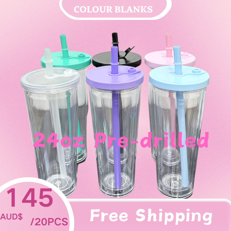 Aussie Warehouse rts 24oz Acrylic Snowglobes Predrilled Cups with ...