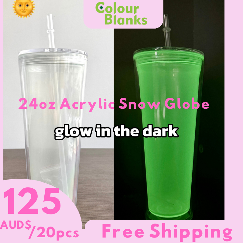 (Pre-sale 5th Sep.) Aussie Warehosue 24oz Glow in the Dark Snow Globe ...