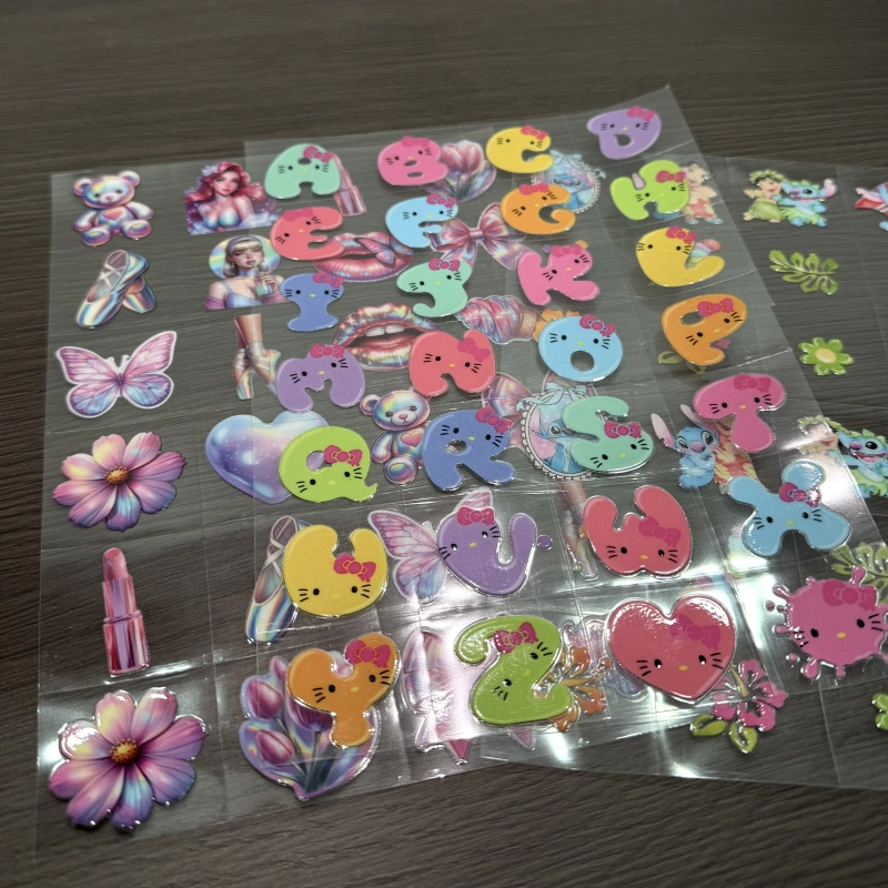 Newly China warehouse rts Kiss Cut Wraps 4pcs per design (40pcs/80pcs)