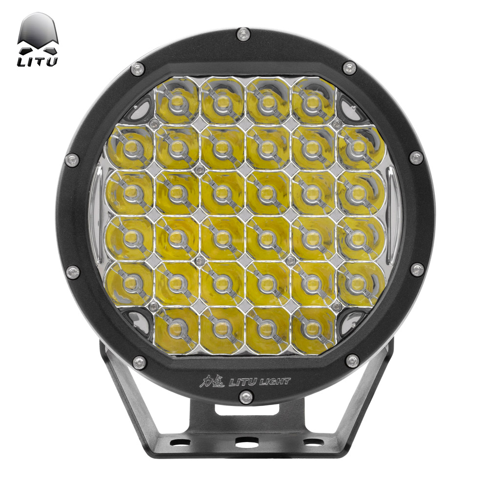 High Power 9 Inch 105W LED Spotlights Round Light Car Led driving light ...