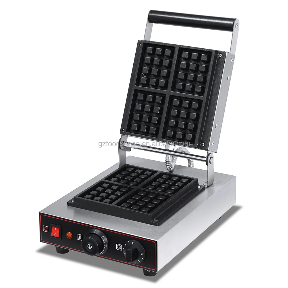 Commercial Teflon Non-Stick Waffle Maker