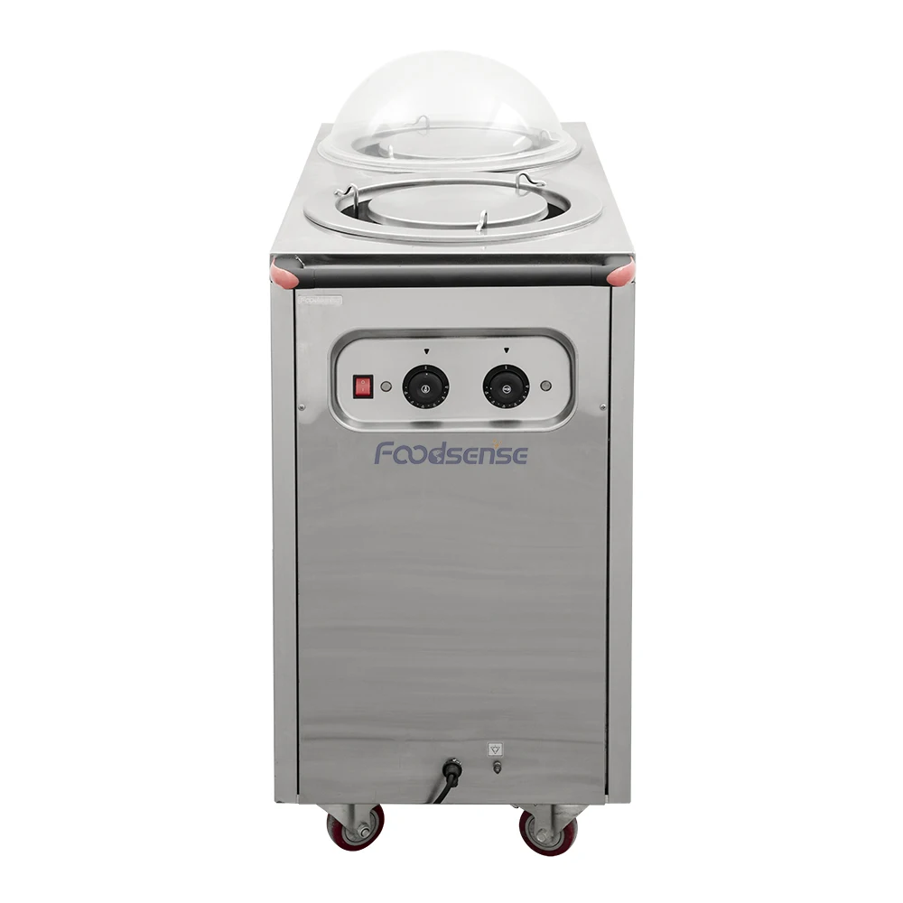 Keeping Food Warm Electric Food Trolley Heating Food Warmer Cart