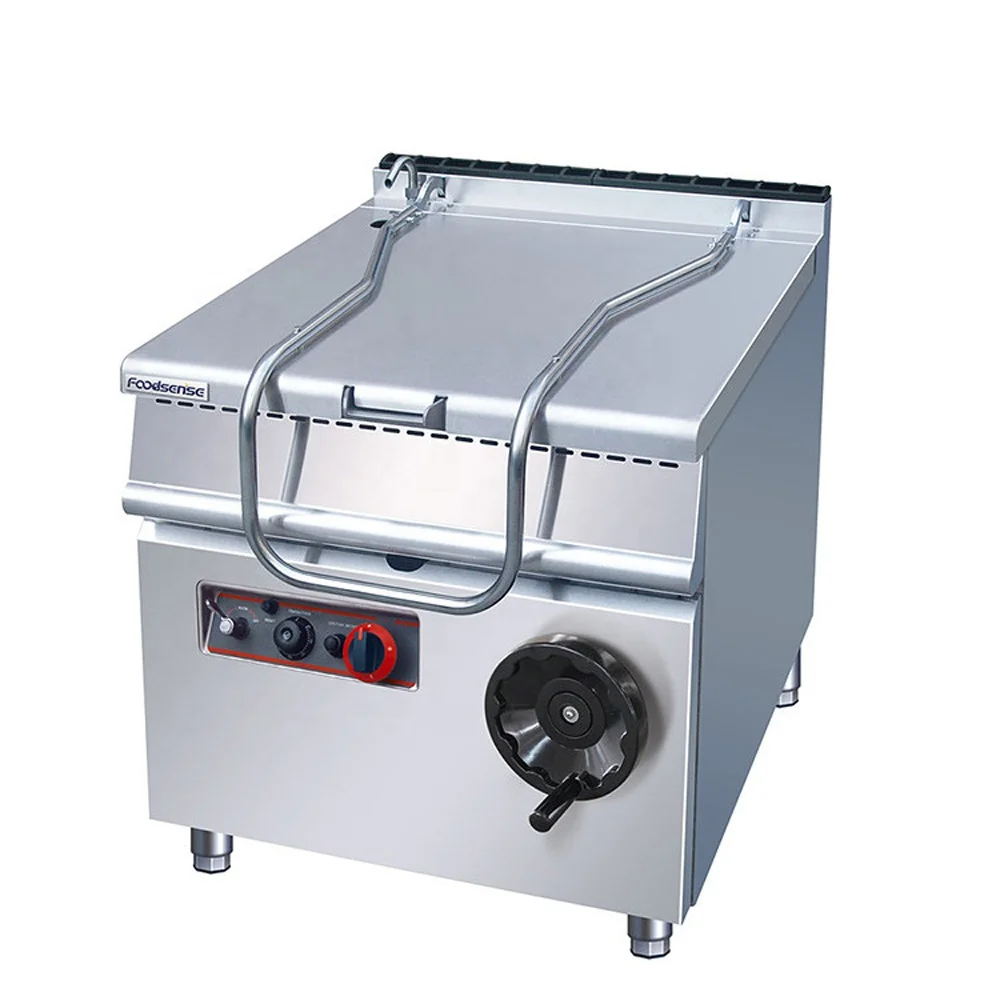 Commercial kitchen equipment electric tilting braising pan