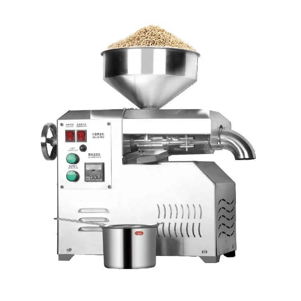 Automatic High Production Sesame Hot And Cold Oil Presser