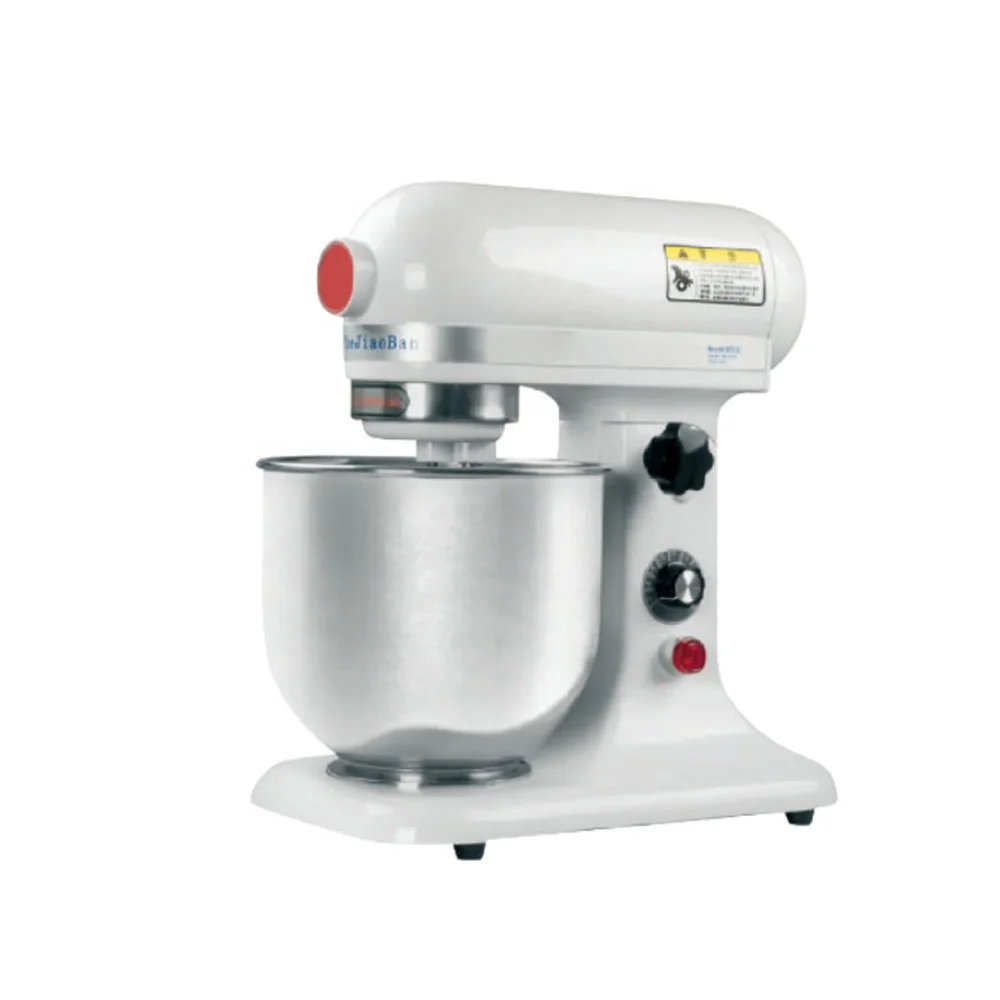 Table Top Stainless Steel Cake Bread Mixer Beater Hook Dough Mixer