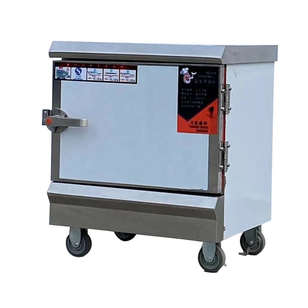 Electric Rice Cooker 4 Trays Steaming Stuffed Bun Cabinet