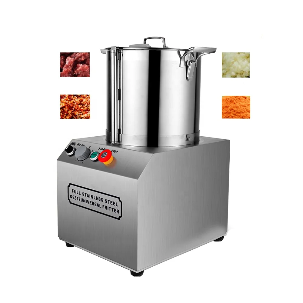 Commercial 6L 304 SS Vegetable Cutter Multi-Function Meat Grinder
