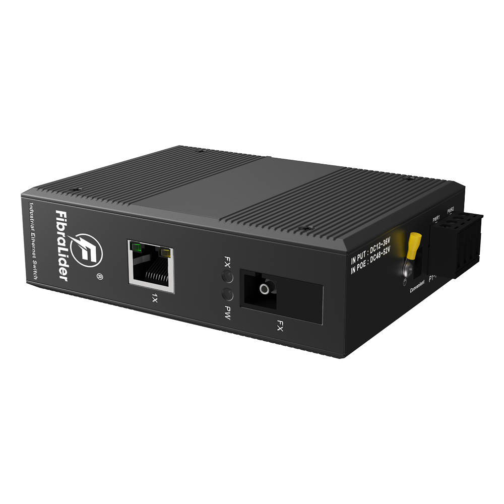 Unmanaged Industrial Gigabit Ethernet Switch with 1 x 10/100/1000Mbps ...