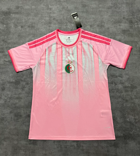 2026 Algeria pink jersey fans version