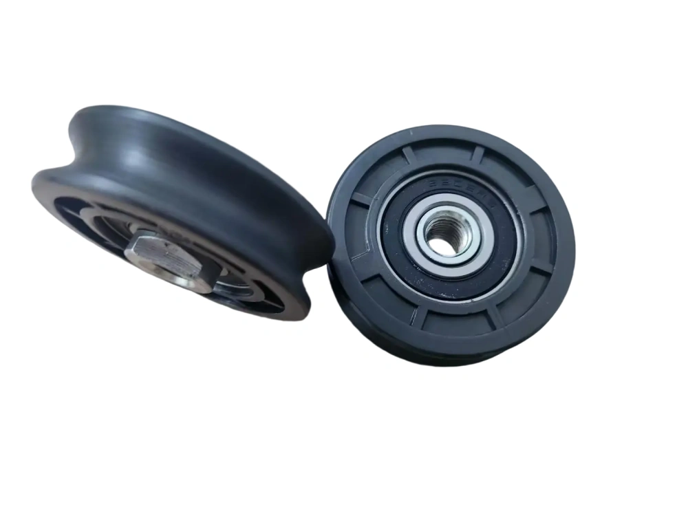 Elevator door rollers for elevator lifting components and elevator ...