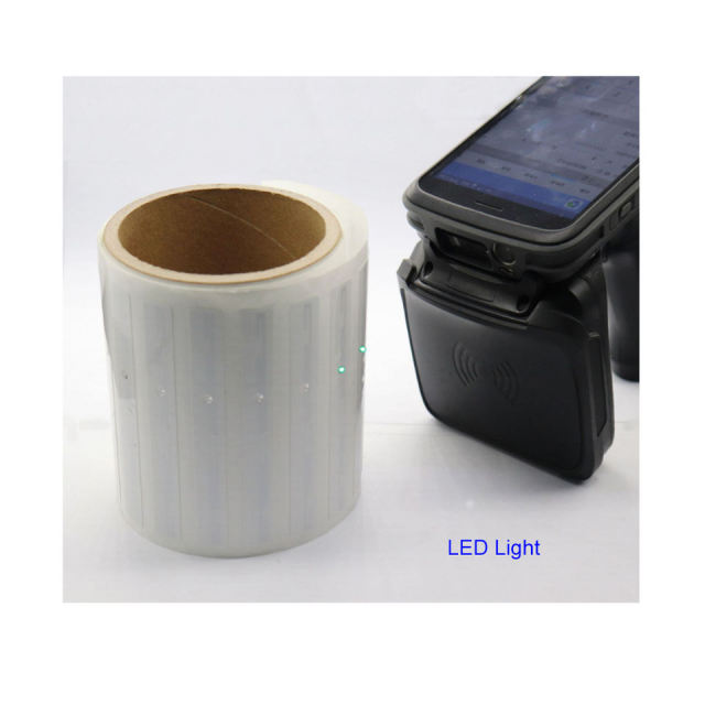 UHF RFID LED TAG LABEL for archive file and diamond inventory and search