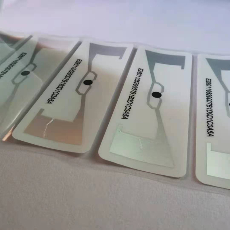Customized SIC transcore UHF RFID tamperproof windshield label tag for ...
