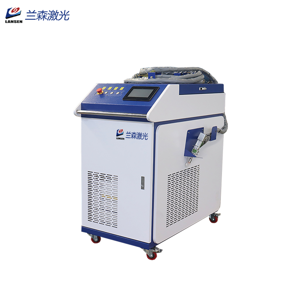 Continuous fiber laser cleaning machine