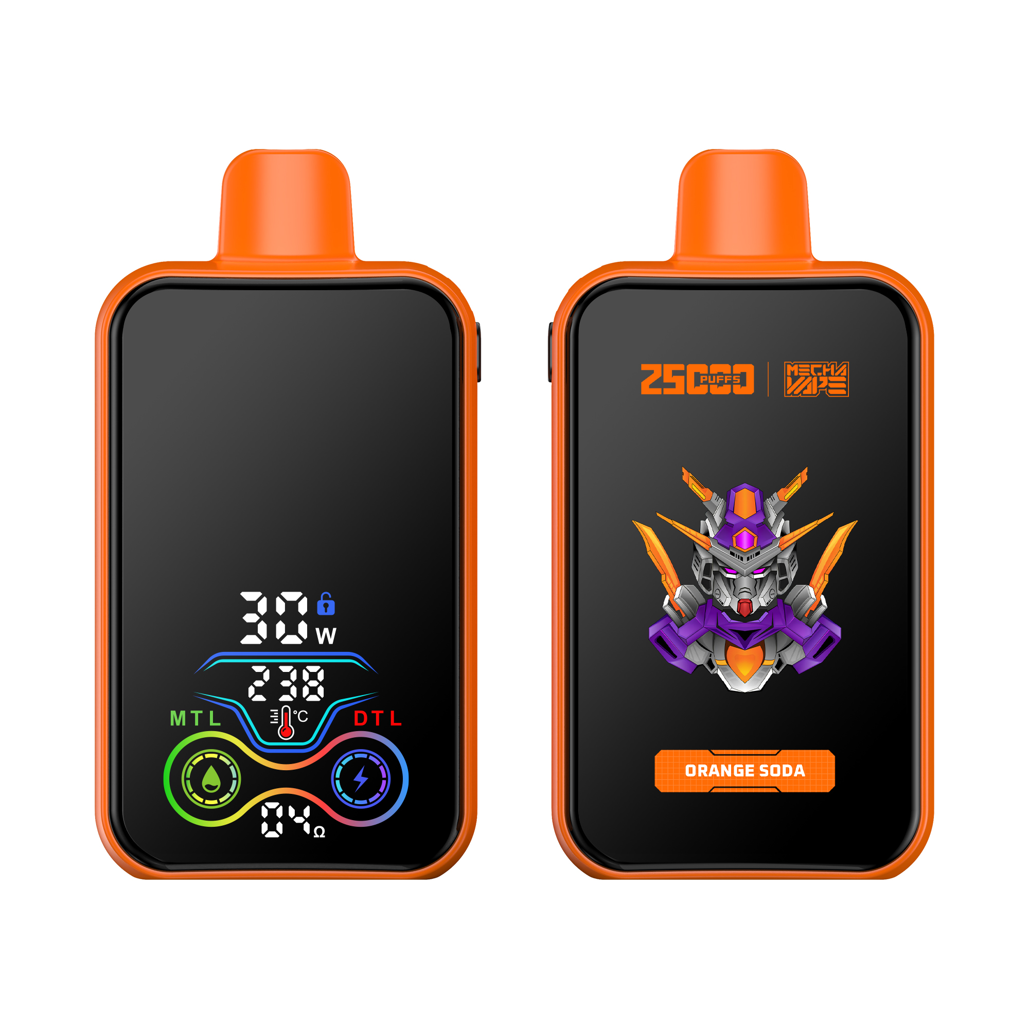 ATVS Warship 25000 Puffs Smart Full Screen Wholesale Online Disposable ...