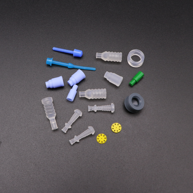 Syringe parts Septum, rollers and stoppers