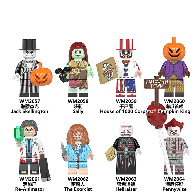 Halloween Horror Minifigures WM6102,Halloween Horror