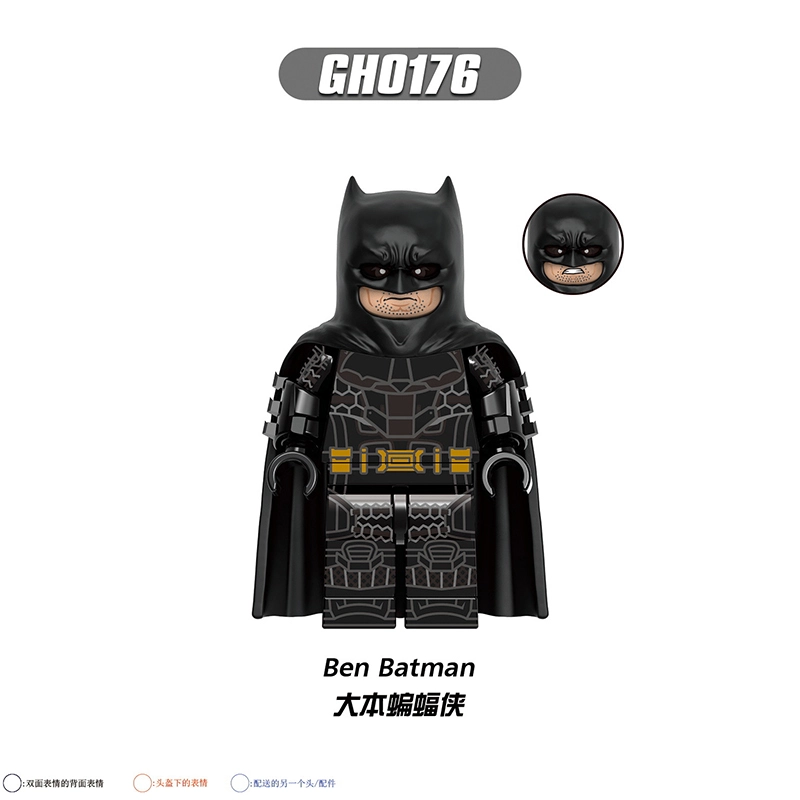 DC Comics GH0123 Custom LEGO Minifigure - Rare DC Character Collectible