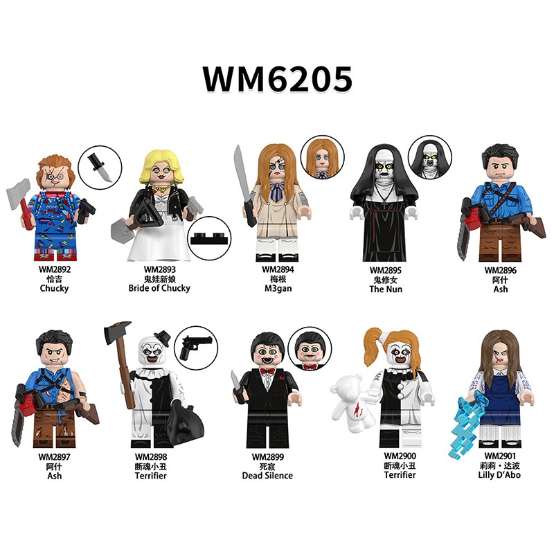 Halloween Horror Minifigures WM6205,Halloween Horror