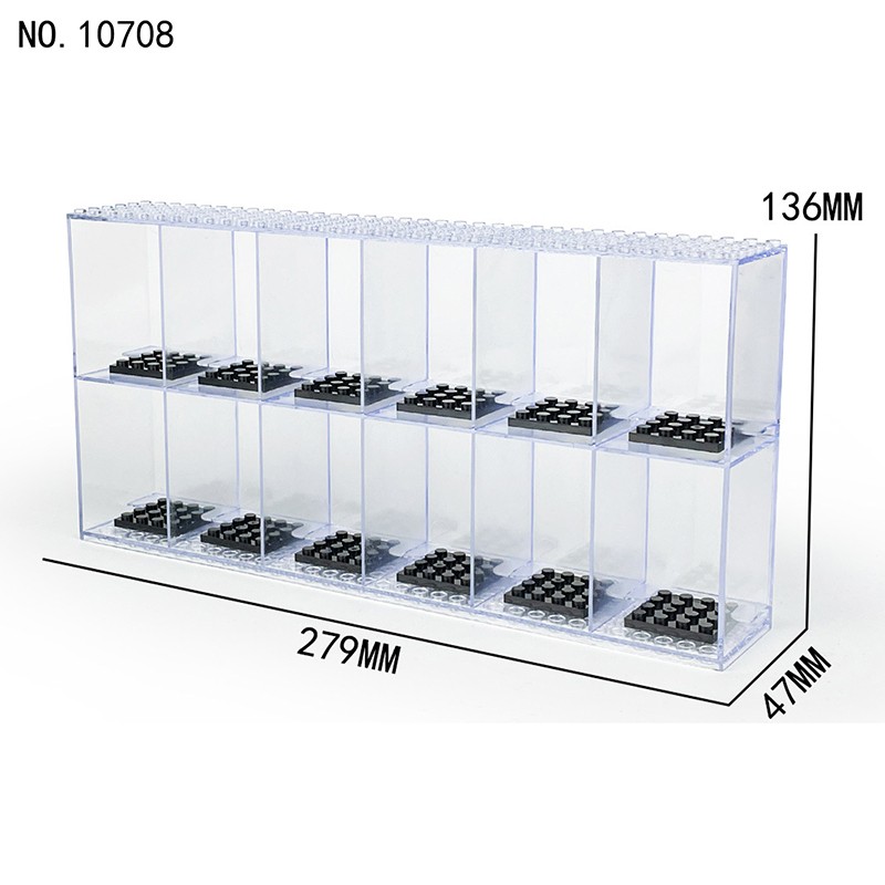 Minifigures Display Box 10708,Display Box