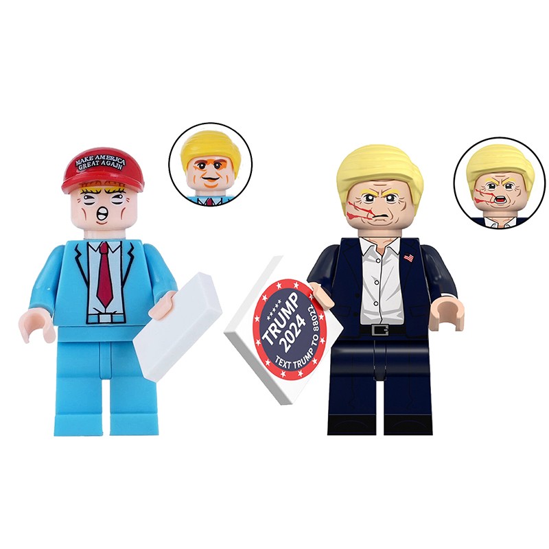 Biden Trump MG1112 Minifigure – Exclusive Limited Edition Political ...