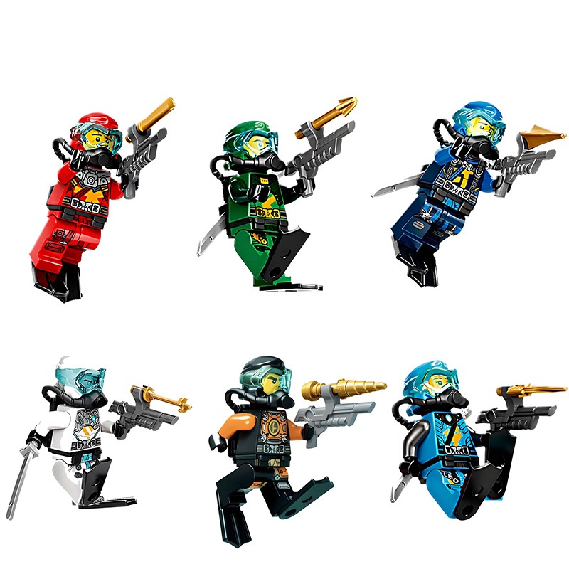 Ninjago Masters of Spinjitzu EM443-EM448,Ninjago