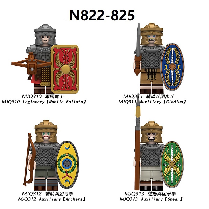 Military Soldier Series N822-N825,Military & Soldier
