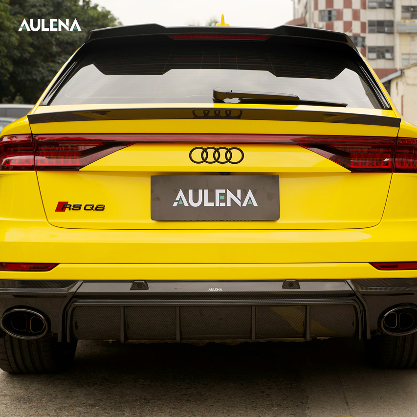 Audi RSQ8 Aulena Carbon fiber design carbumpers Rear Spoiler