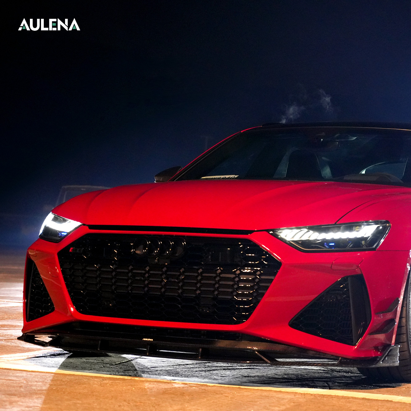 Audi RS6 Aulena Design dry carbon Front Lip