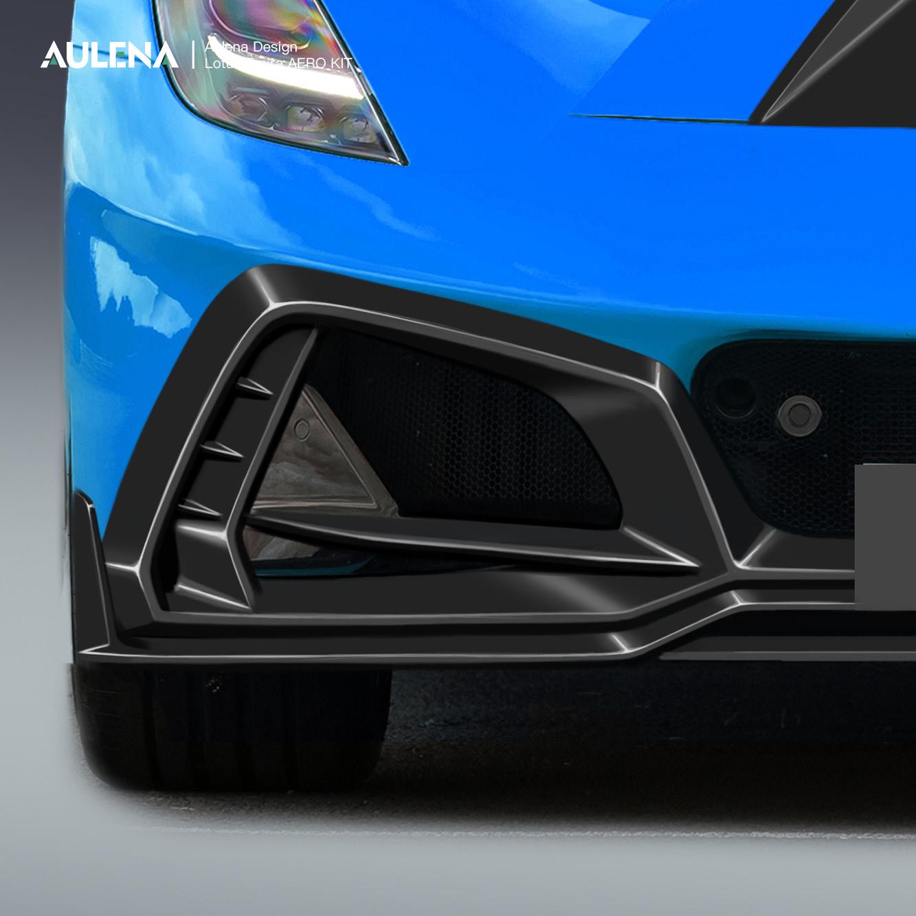 Aulena Design dry carbon performance Front Air Inlet Set