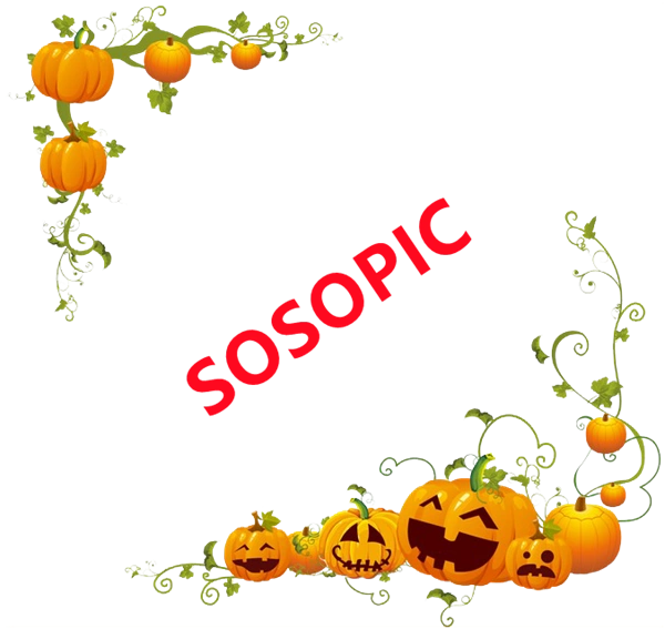Halloween Enchanting Wicked - Forest Border Pattern