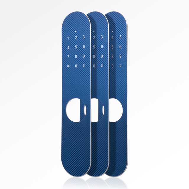 Custom-Made Acrylic Graphic Overlay for Smart Digital Locks