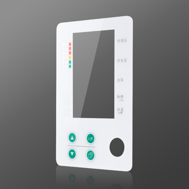 Custom Touch Panel Graphic Overlays in Acrylic, Polycarbonate, and PET