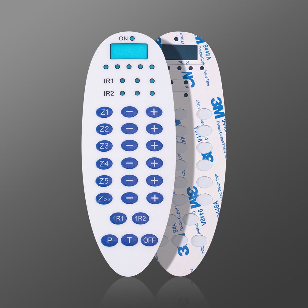 Polycarbonate Membrane Keypad with Embossed Buttons