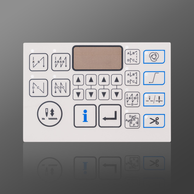Polycarbonate Membrane Control Panel Membrane Keypad Graphic Overlay