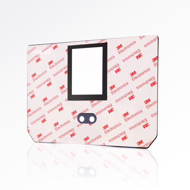 Glue Adhesive Polycarbonate Sticker / Label Graphic Overlays