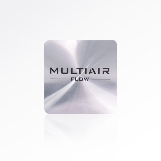 Polycarbonate Nameplate Labels with Logo Printing