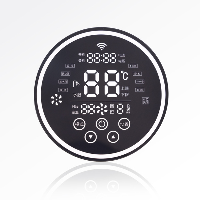 Digital Display and Touch Control Panel for Water Heaters