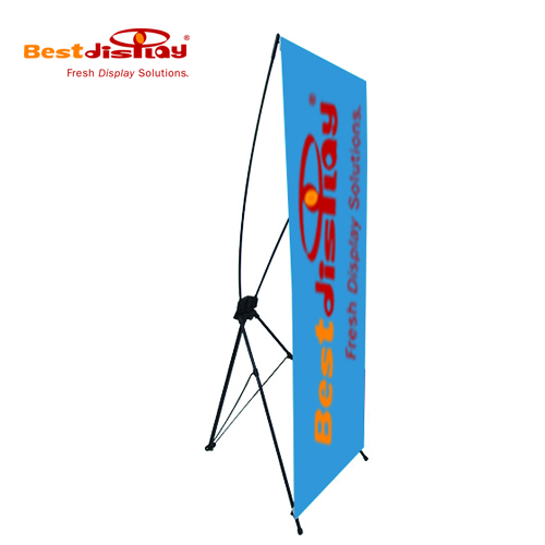 X Banner Stand – Adjustable Display Stand for Trade Shows – Tension ...