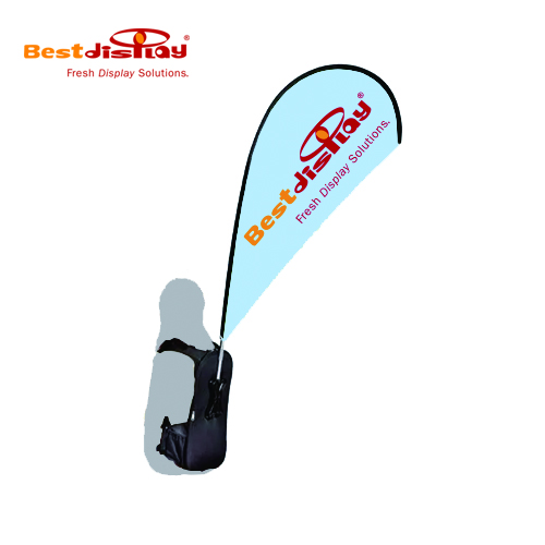 Multi Flag Banner Backpack F，Outdoor Backpack flag, Walking Backpack ...