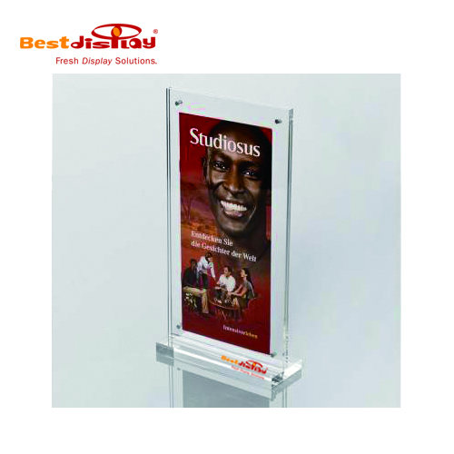 Acrylic Stand T-Magnetic InfoDisplay A6 Clear – Magnetic Display Stand ...