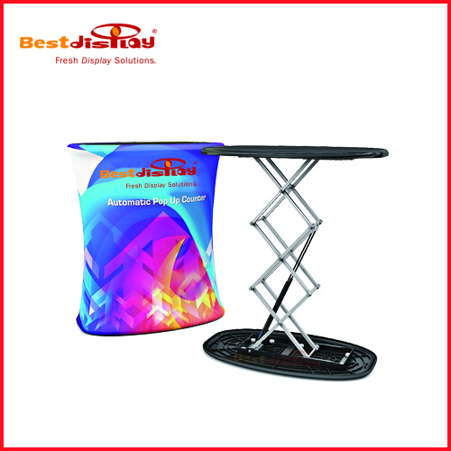 LED Automatic Pop up Counter, Collapsing Square Counters, EZ Tube trade ...