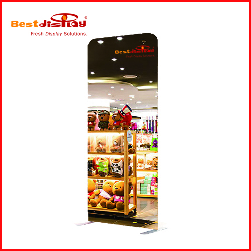 Bestdisplay Tube Banner Stand - Adjustable Display Stand for Trade ...