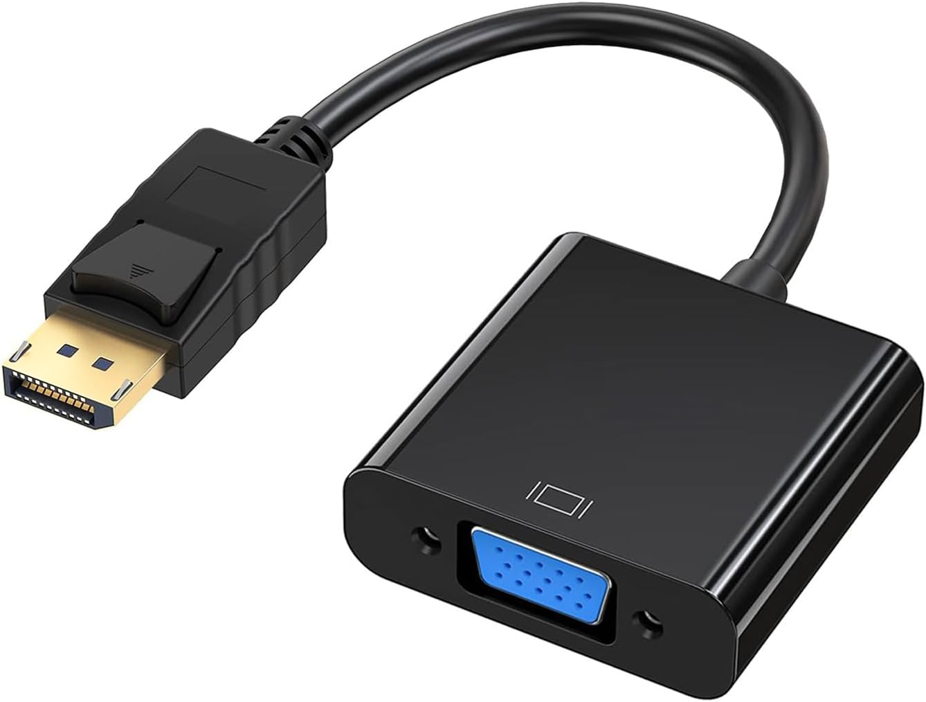 DP2VGA-I | DisplayPort to VGA Adapter (1080p, Plastic)