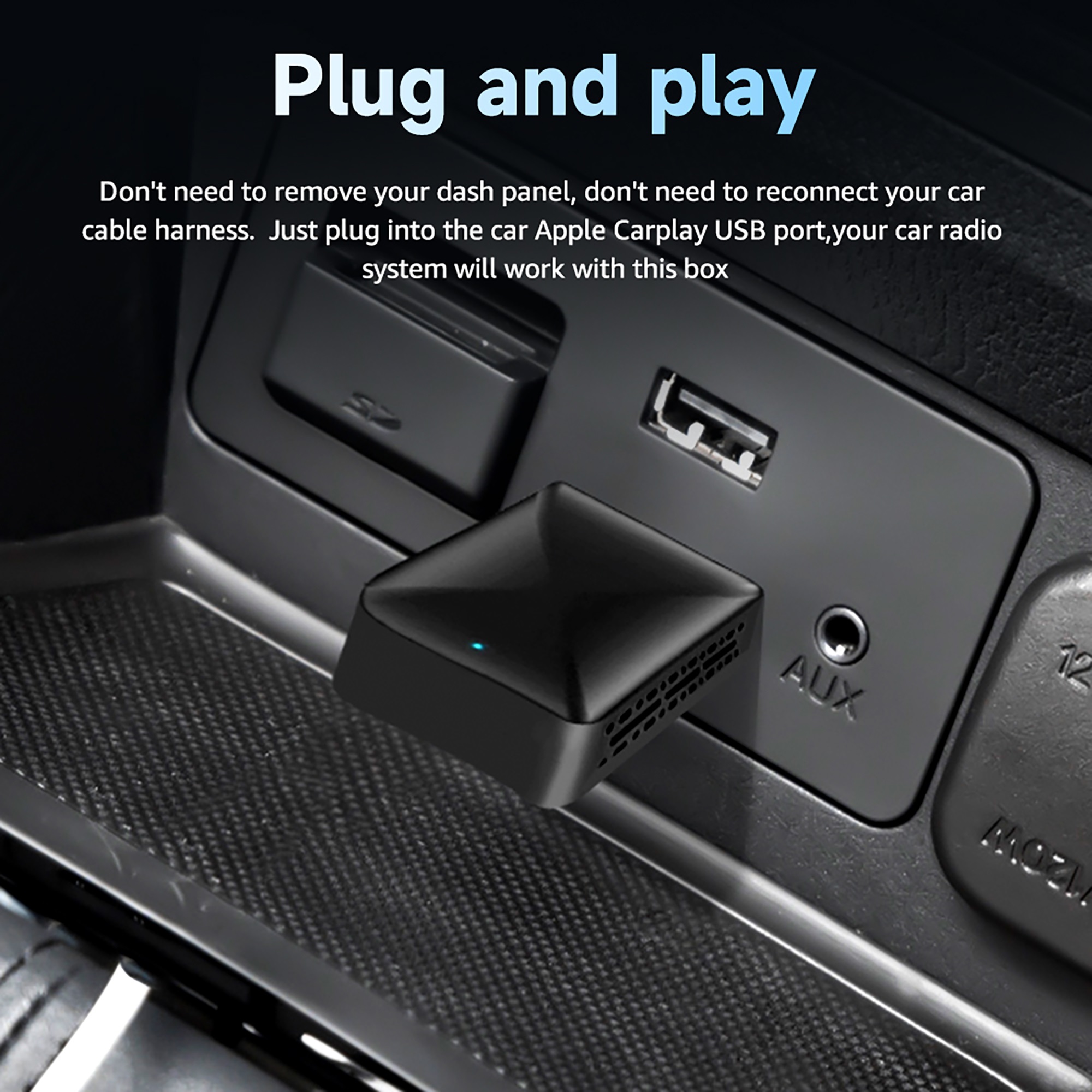 SmartGo Air | Wireless Adapter (CarPlay, Android Auto)