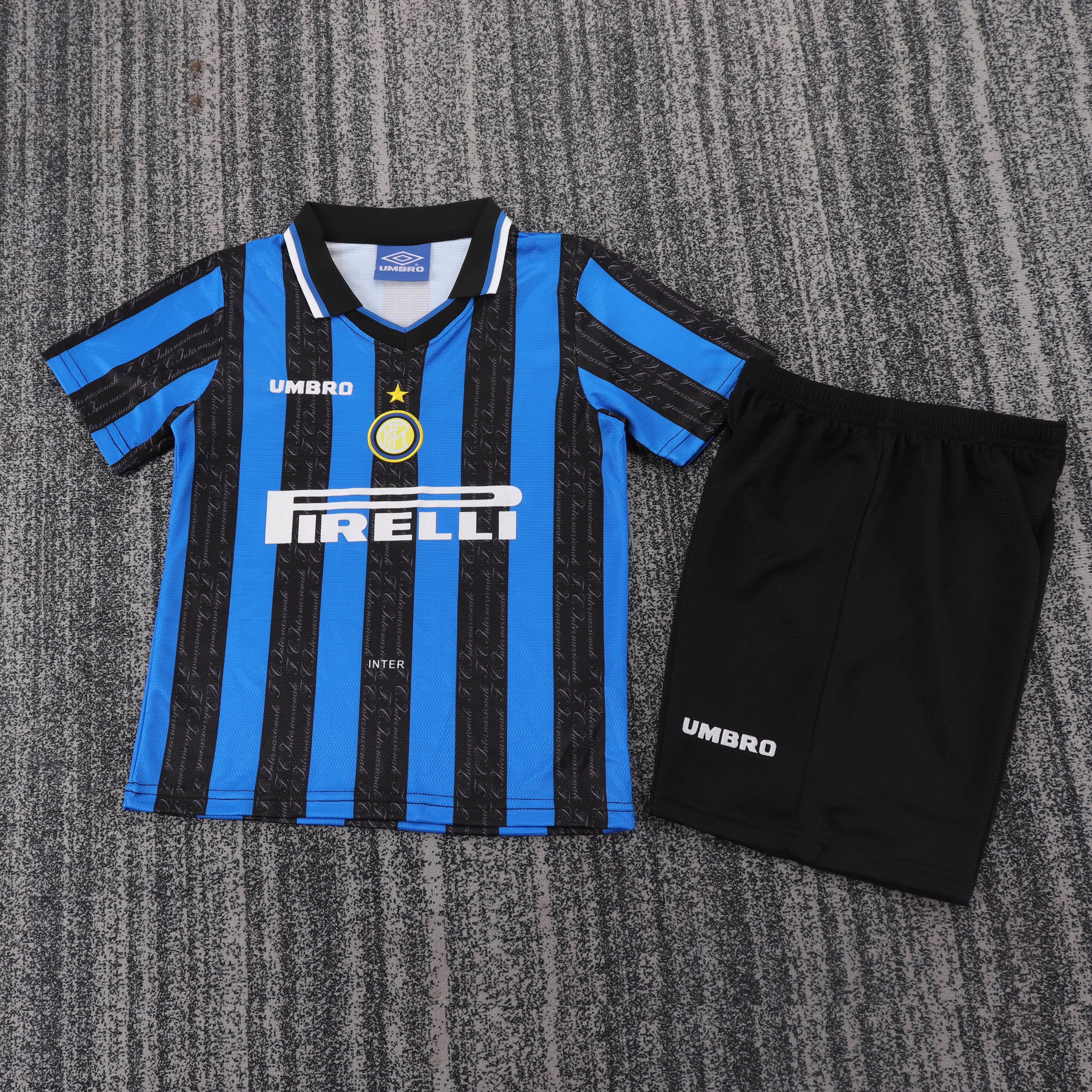 Retro 1997-98 Inter Milan Home Kids Football jersey Kids